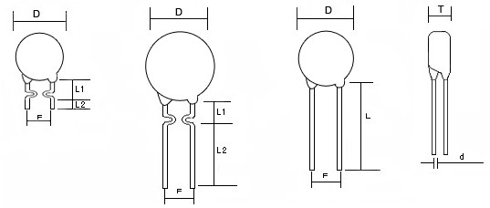 Thermistor der hohen Leistung NTC